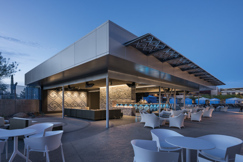 Suncatcher Bar,Talking Stick Resort - FFKR Architects