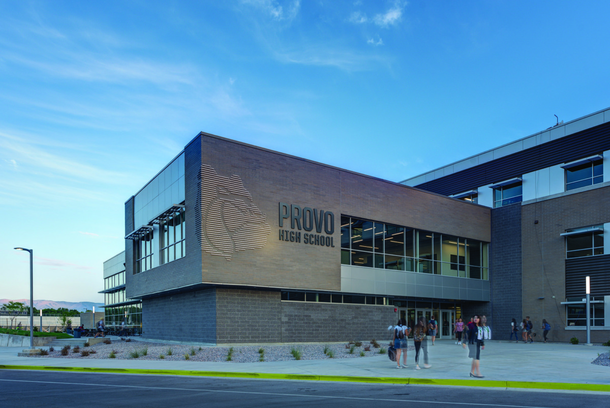 Provo High Schoolmaster Plan Ffkr Architects