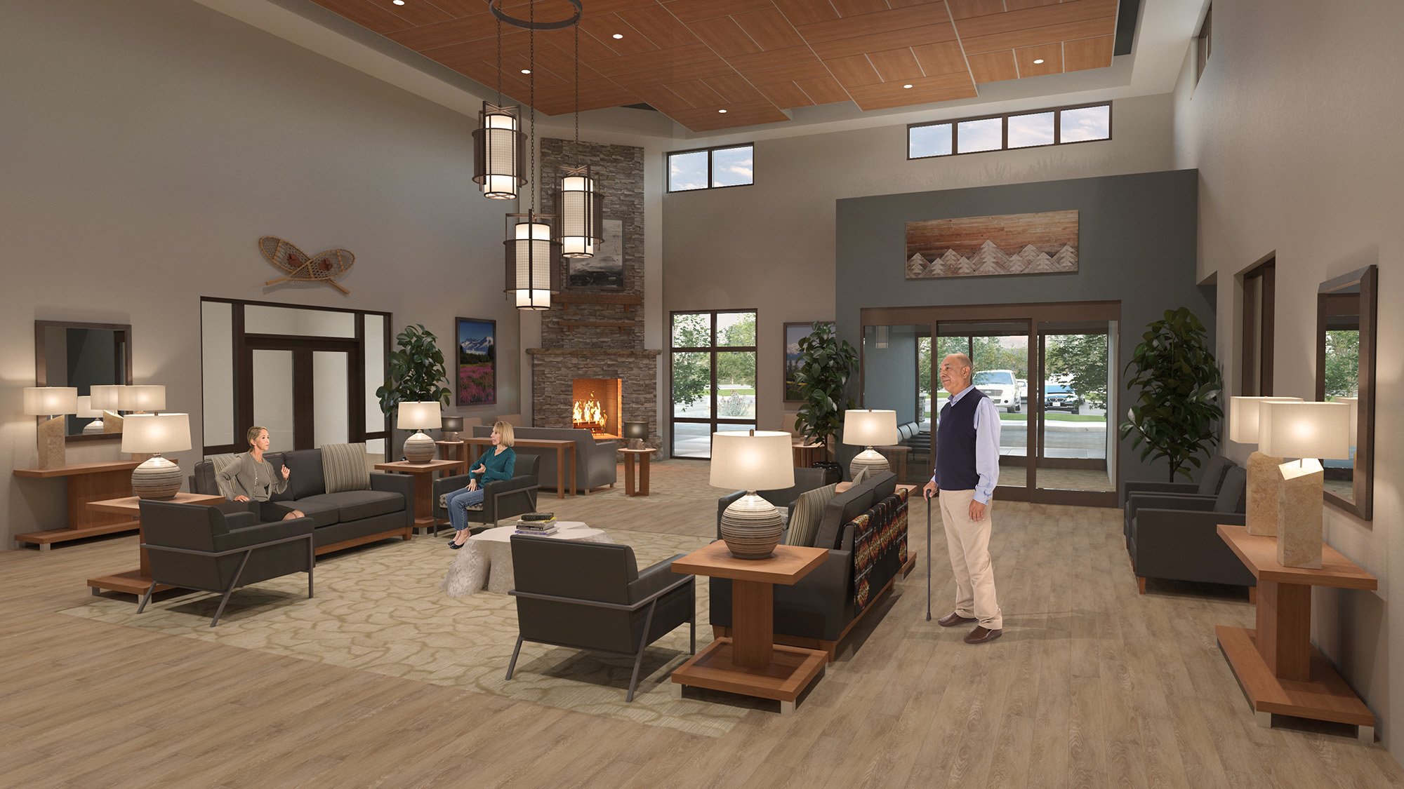Aspen Creek Assisted Living Renderings - FFKR Architects