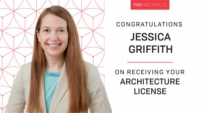 Jessica Griffith Receives Architecture License - FFKR Architects