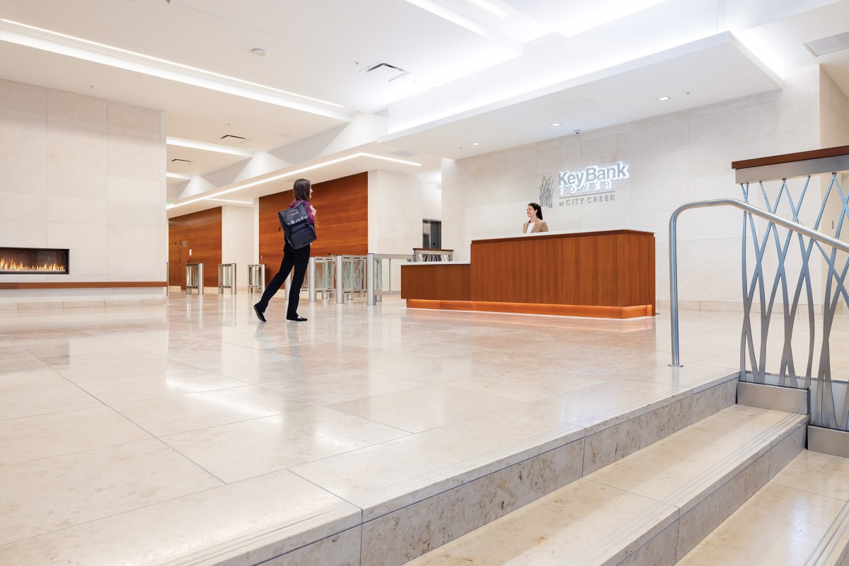 City Creek Office Tower Lobby Renovations - FFKR Architects