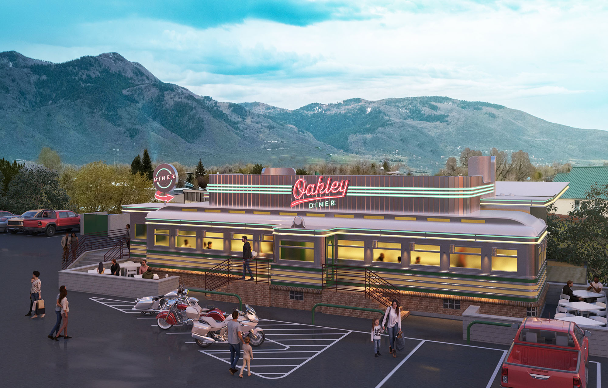 Oakley Diner - FFKR Architects